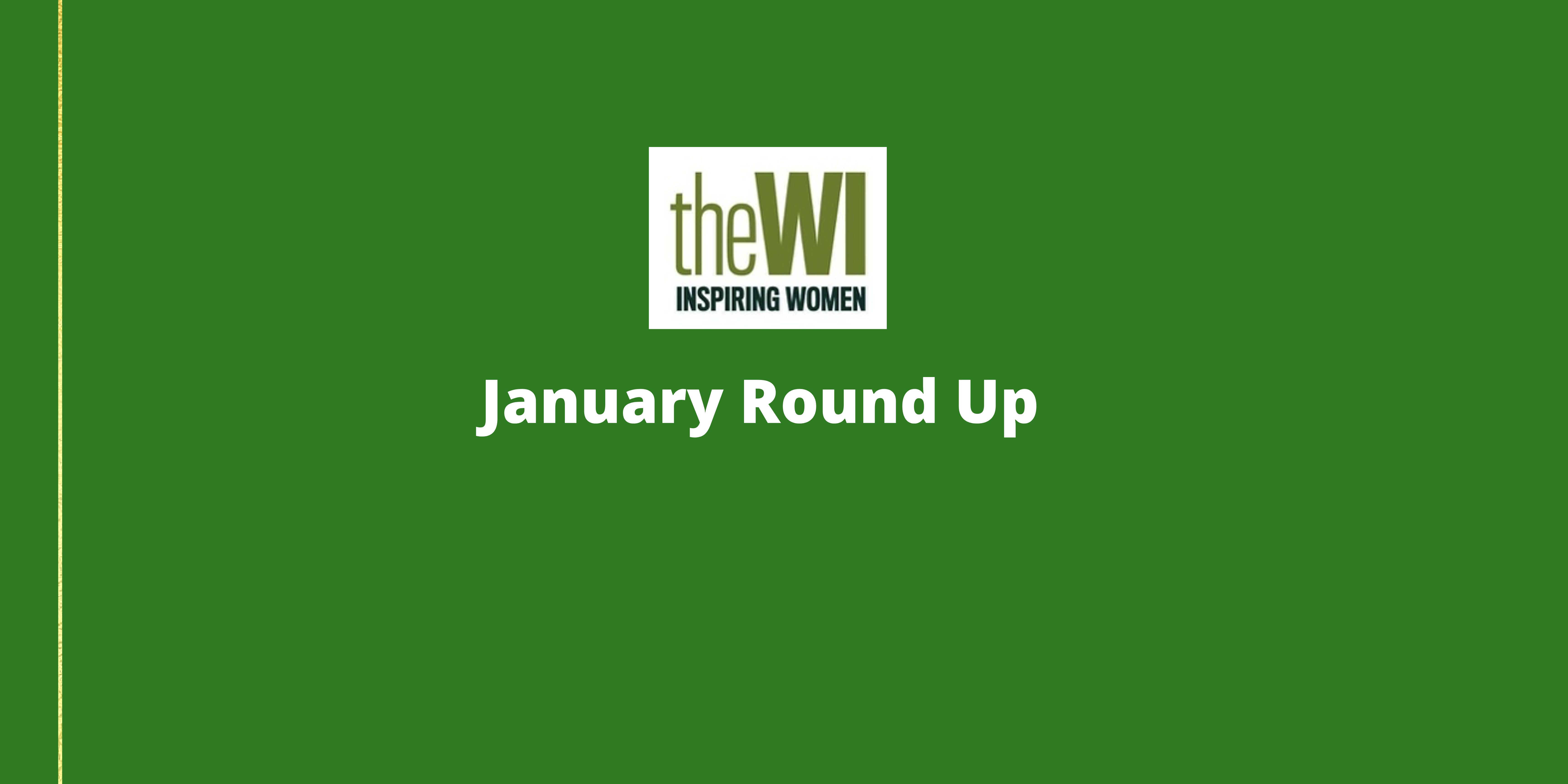 January Round Up – Brockenhurst Women's Institute