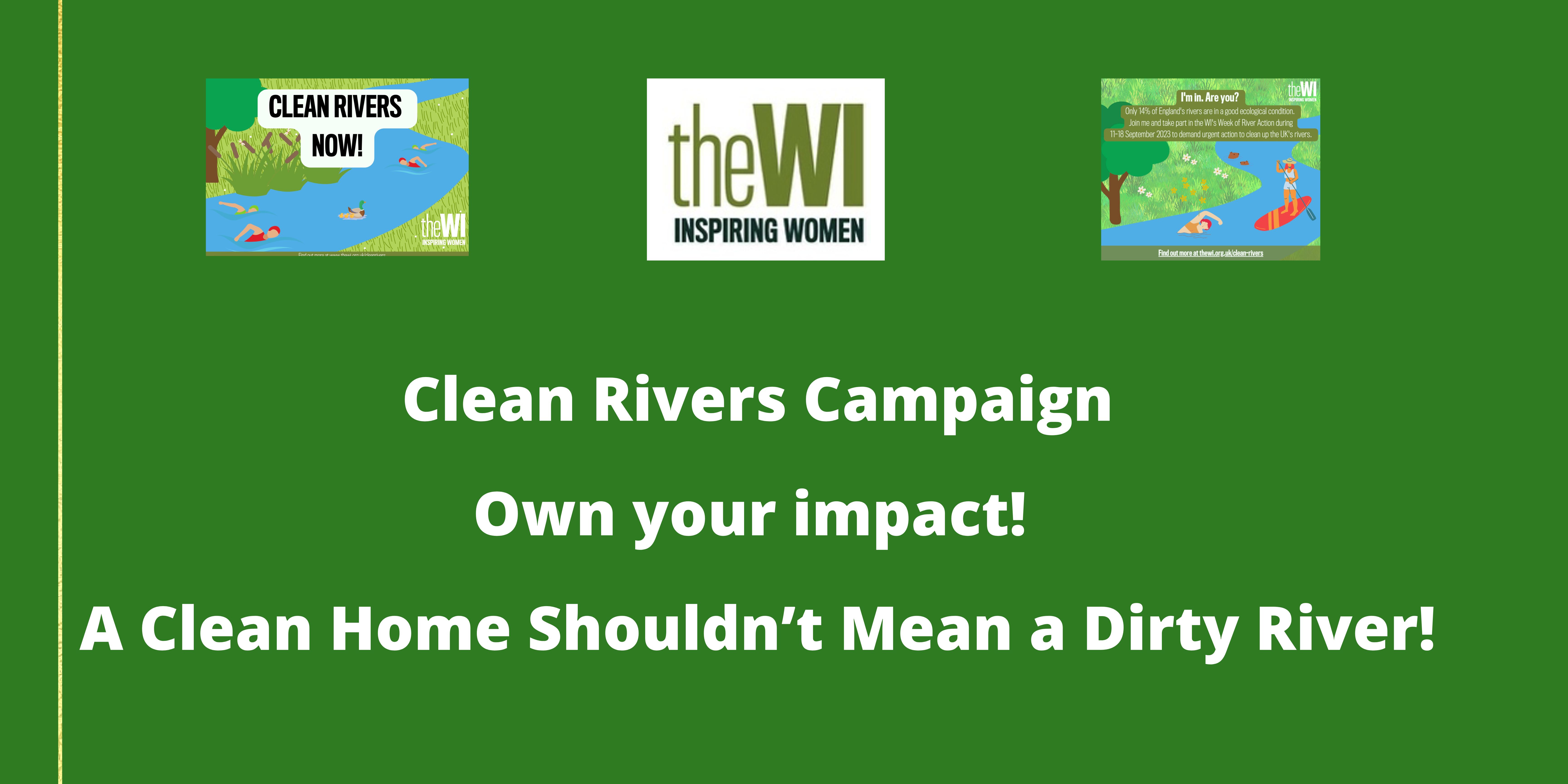 Clean Rivers 2023 – Brockenhurst Women's Institute