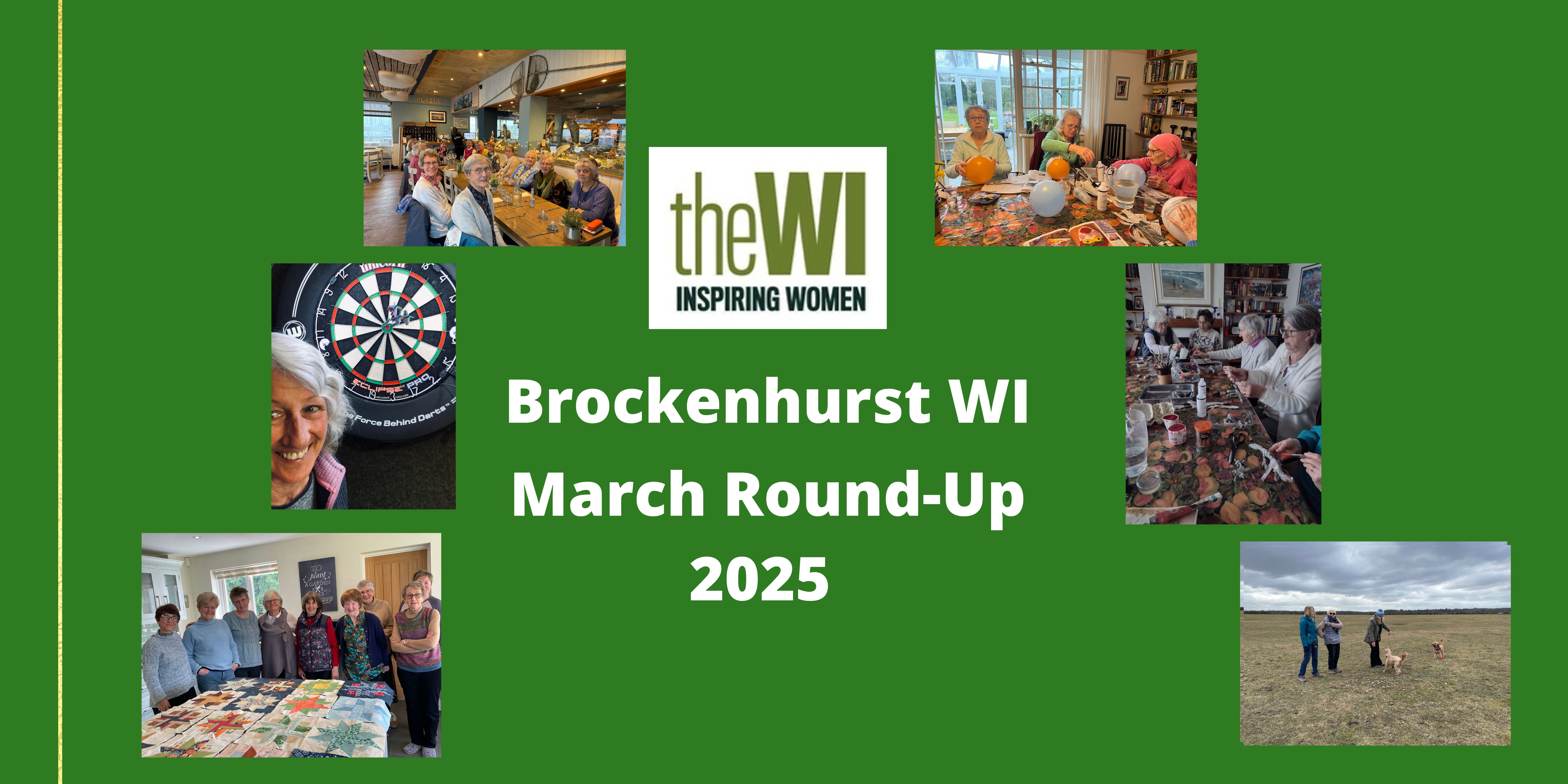 March Round Up 2025 – Brockenhurst Women's Institute